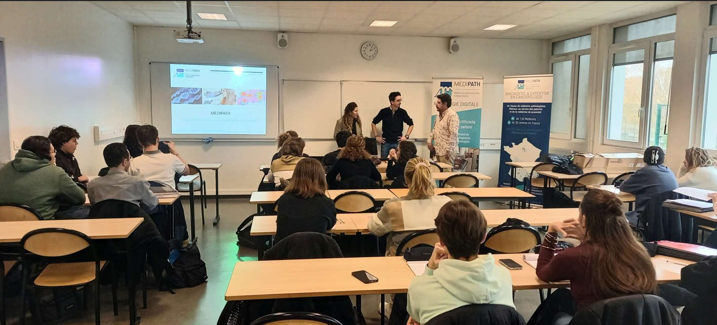 Présentation aux BTS ABM des métiers de l'anatomopathologie - [BGB et ST2S]